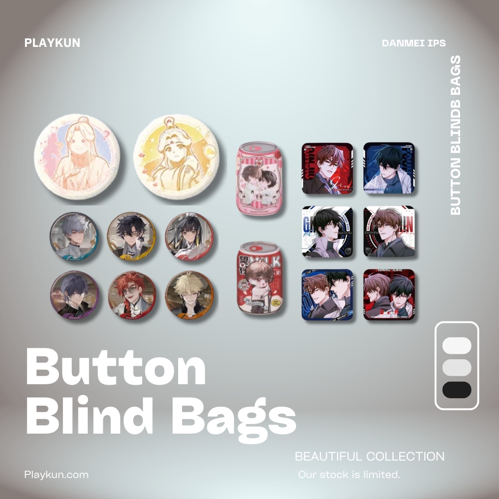 Button Blind Bag Pack - PlayKun
