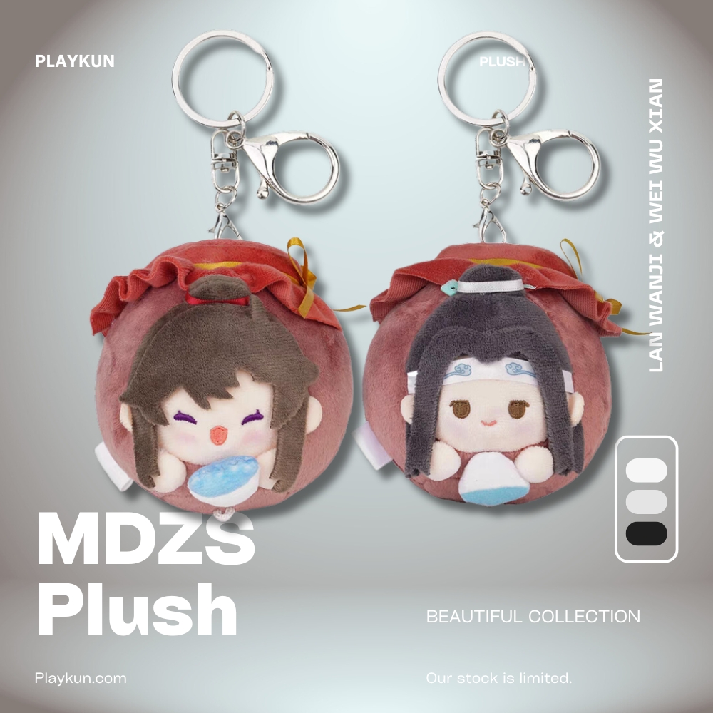 Modaozushi MDZS Emperor's Smile Plushie Keychain Set - PlayKun