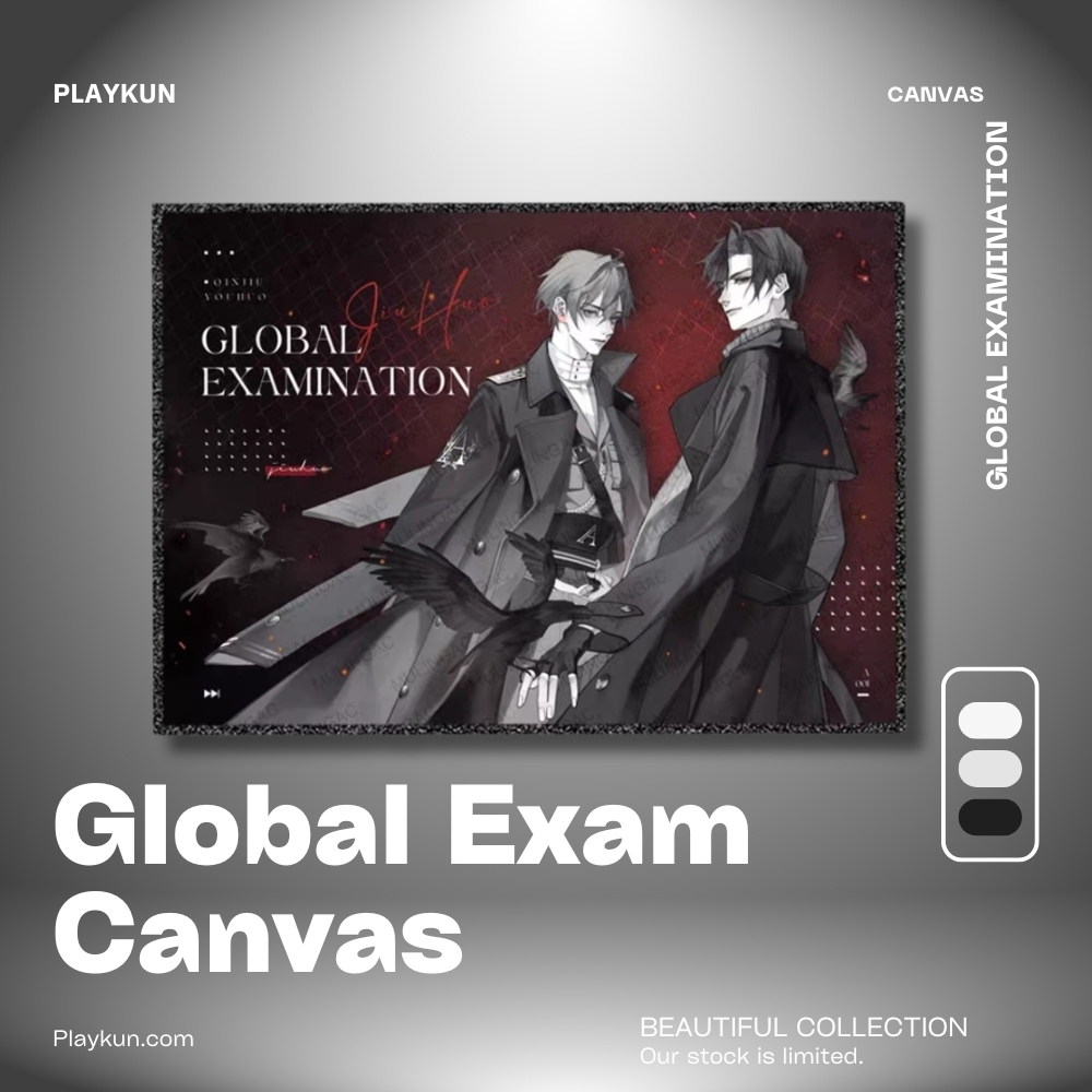 Global Examination Acrylic Canvas - Restart - PlayKun