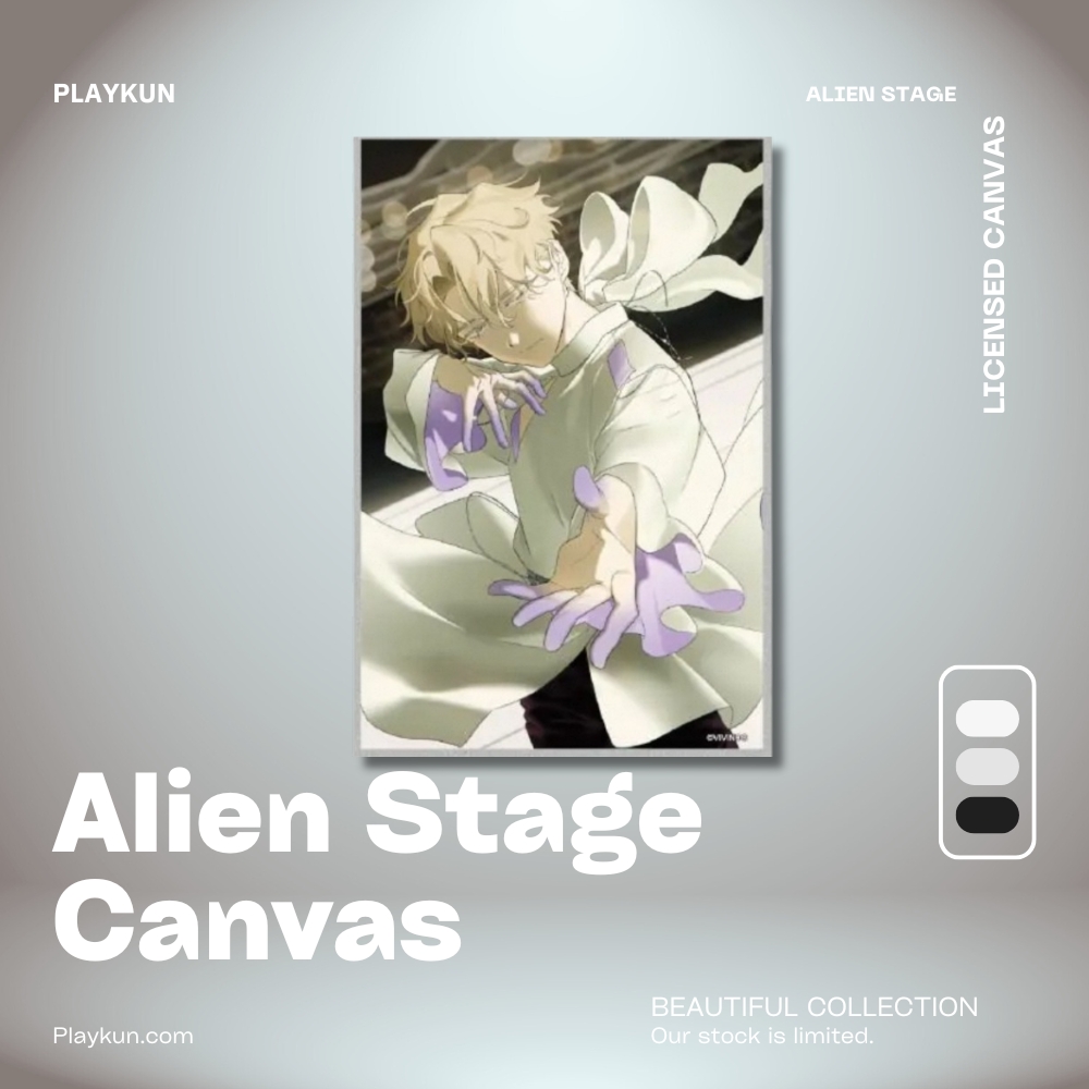 Alien Stage Charater Canvas - PlayKun