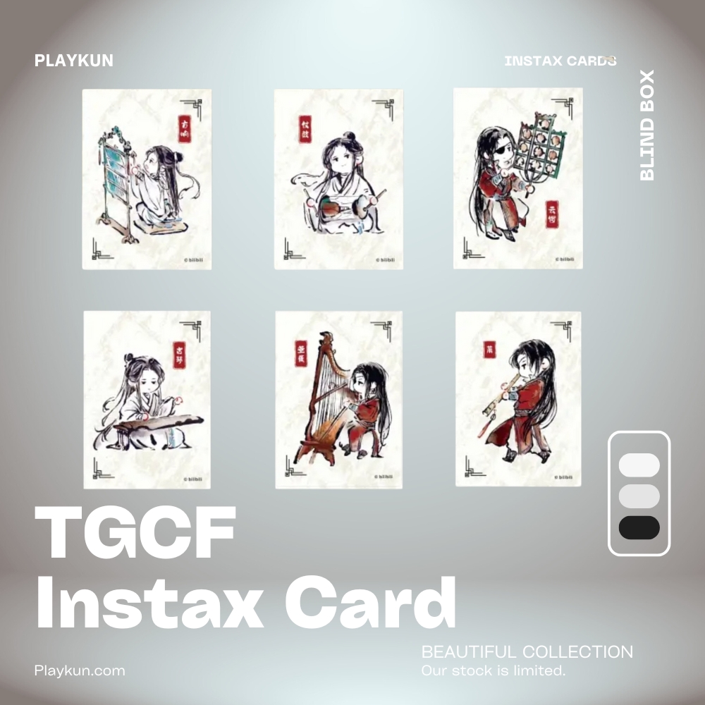 Heaven Official’s Blessing Instax Card Blind Bag - PlayKun