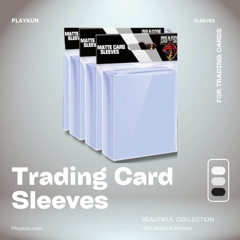 Trading Card Penny Soft Sleeves, 100 Counts - PlayKun