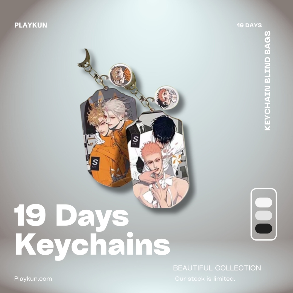 19 DAYS Acrylic Keychain Blind Bag - PlayKun